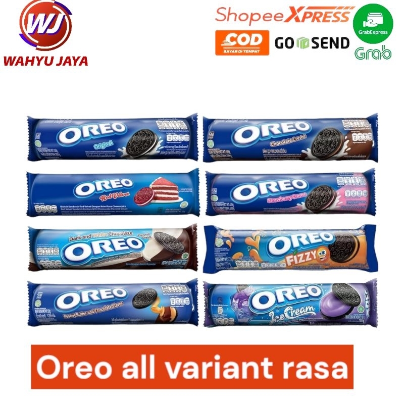 Jual Oreo all variant rasa,ice cream,original,double stuf,red Velvet ...