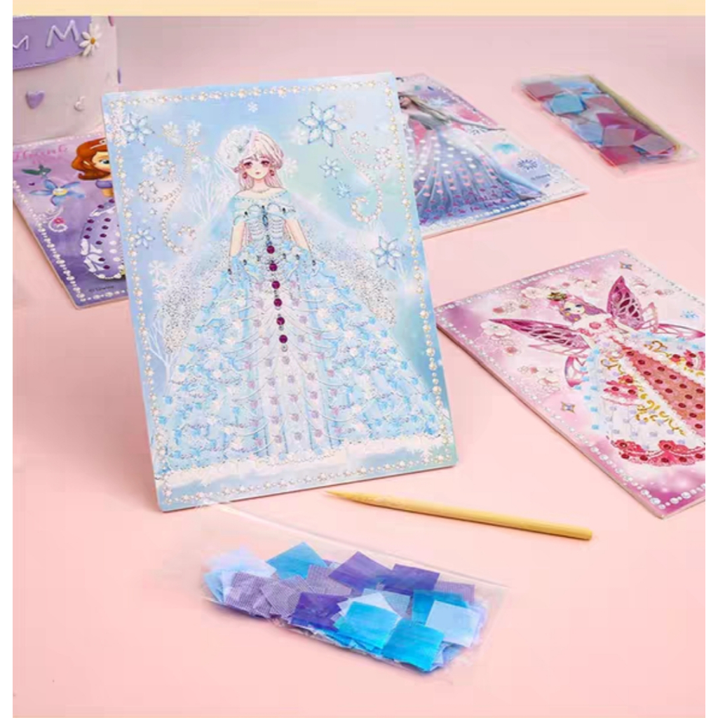 Jual DIY FASHION - MAINAN EDUKASI MENEMPEL GAUN PUTRI (POKE FUN) - DIY ...