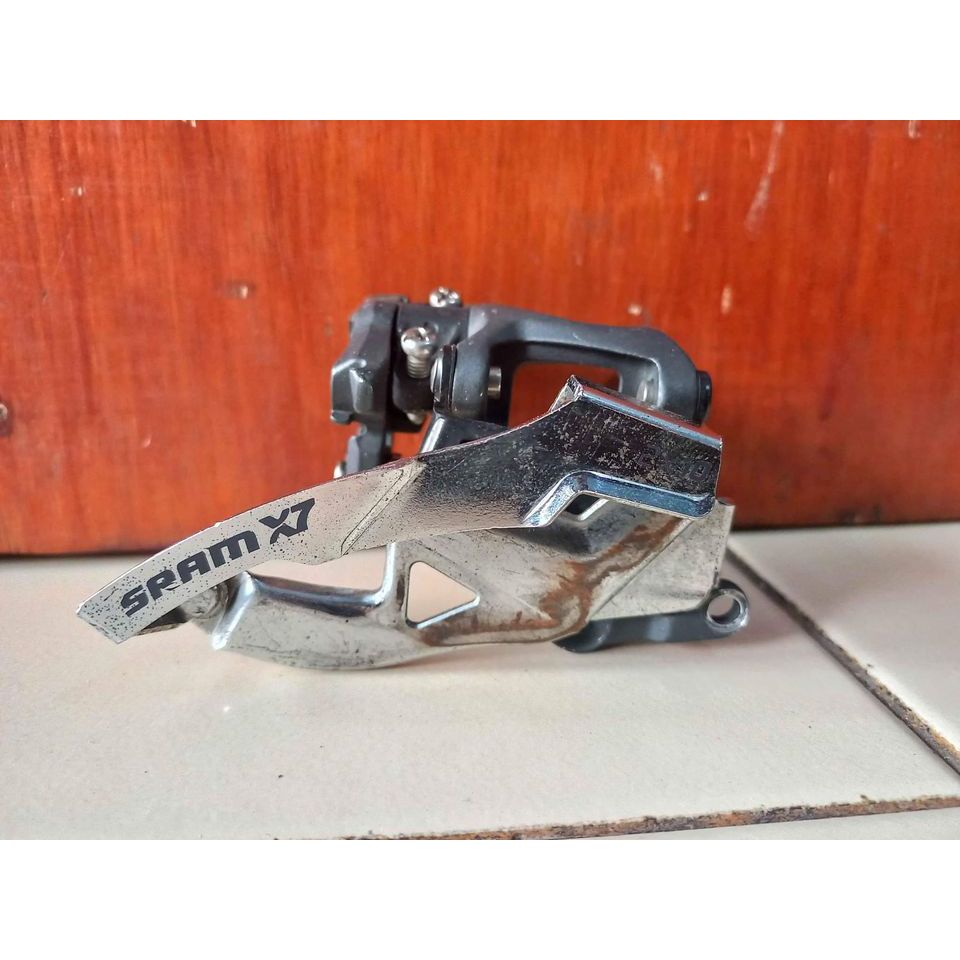 Jual Fd Sram X7 2 speed Tipe E tarikan Bawah | Shopee Indonesia