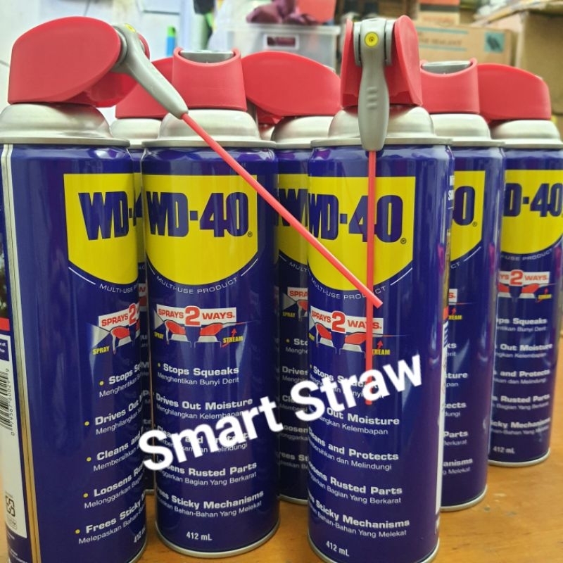 Jual WD 40 412 ml Smart Straw | Shopee Indonesia