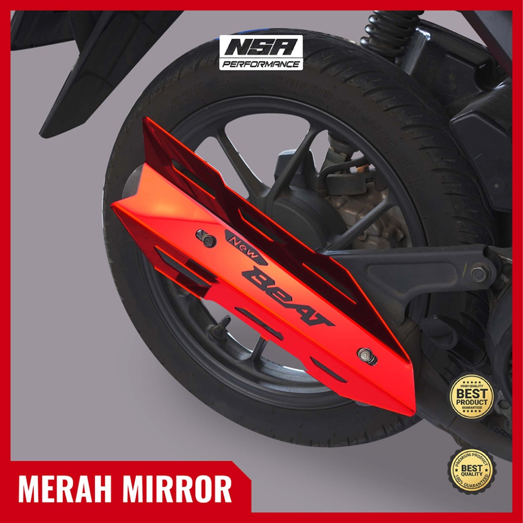 Jual NSA COVER KNALPOT BEAT 2010-2024 Tutup Knalpot All Honda Beat ...