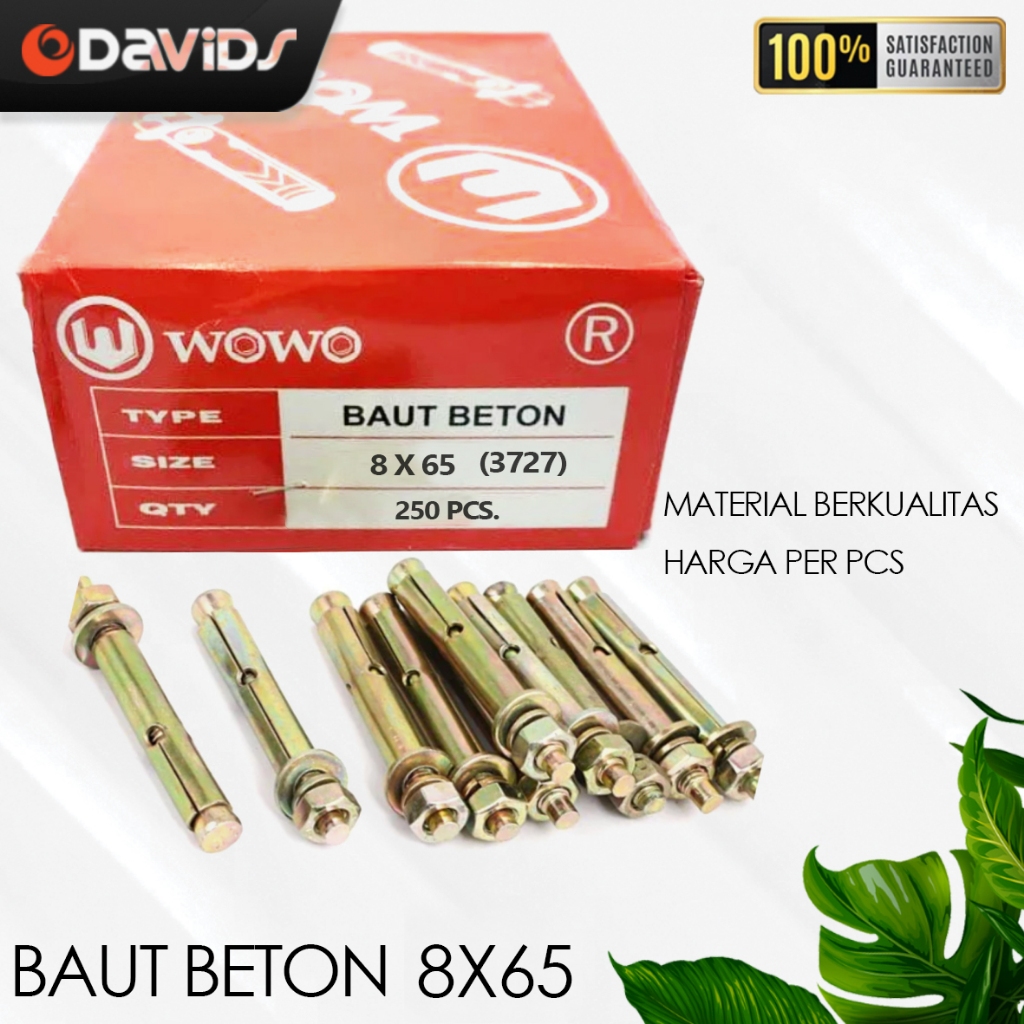 Jual DINABOL DYNABOL DINABOLT 8 X 65 BESI WOWO | Shopee Indonesia
