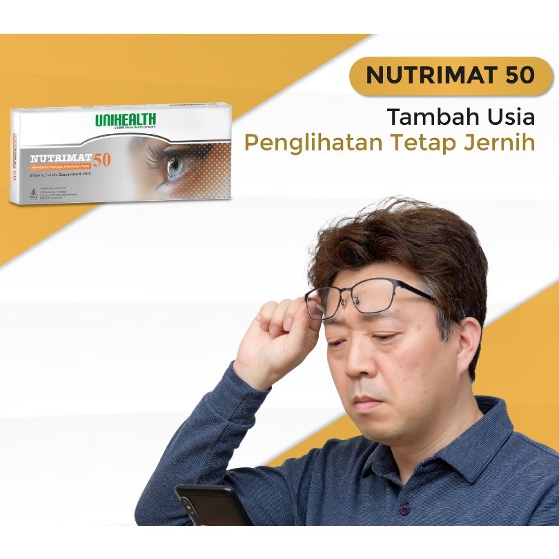 Jual Obat Herbal Nutrimat 50 untuk Mata Katarak AMD Kerusakan Retina 20 ...