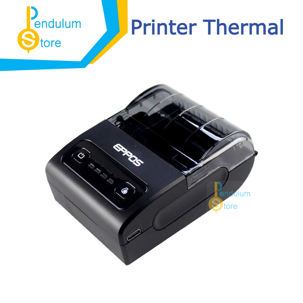 Jual Mini Thermal Printer Bluetooth EPPOS EP5813 58mm Portable Rechargeable Garansi Resmi EPPOS ...