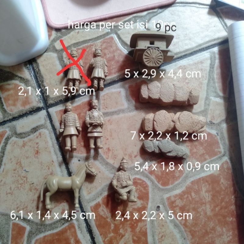 Jual Miniatur Prajurit China Kereta Kuda Set | Shopee Indonesia