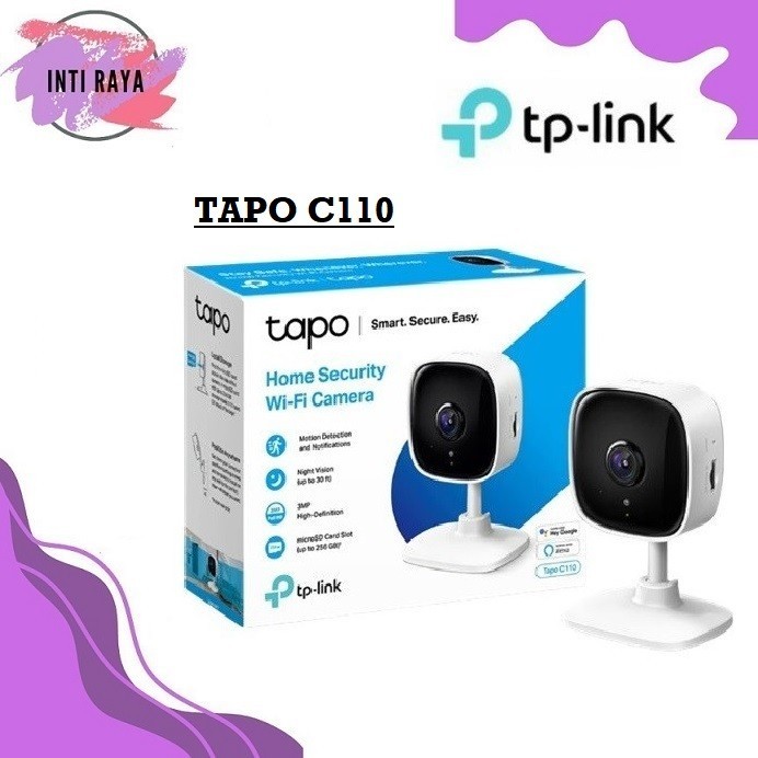 Jual TP-LINK Tapo C110 Home Security Wi-Fi Camera IP camera | Shopee Indonesia