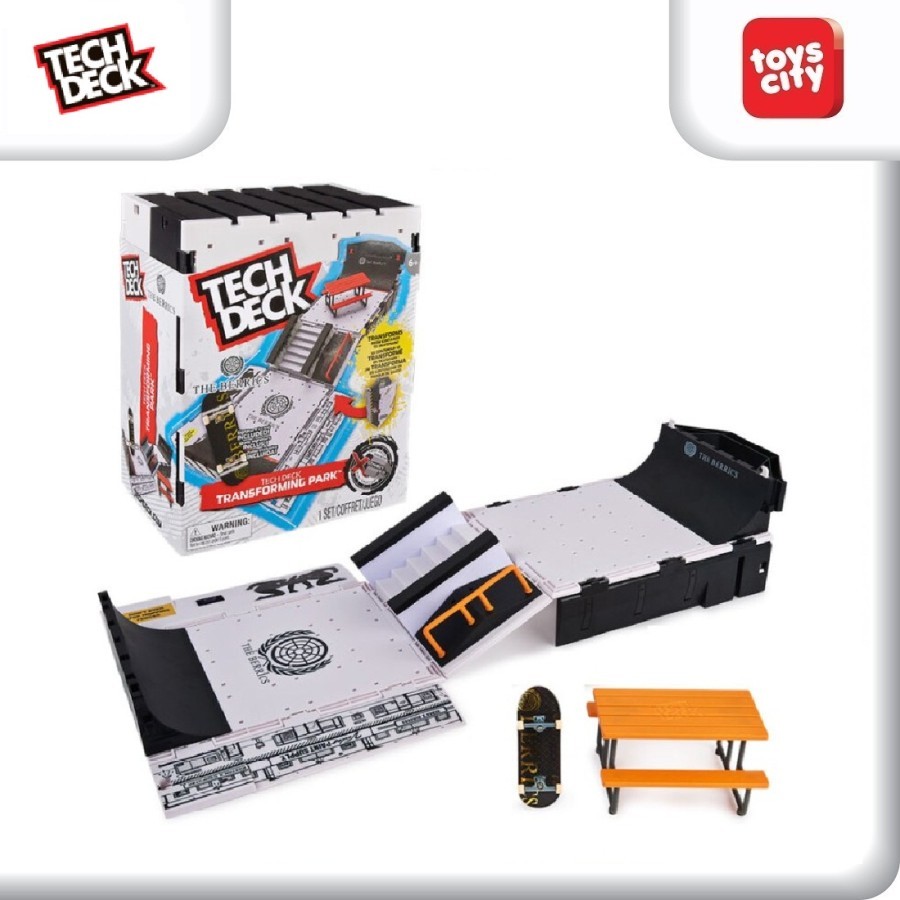 Jual Tech Deck The Berrics Transforming Park X-Connect Park Creator Set ...