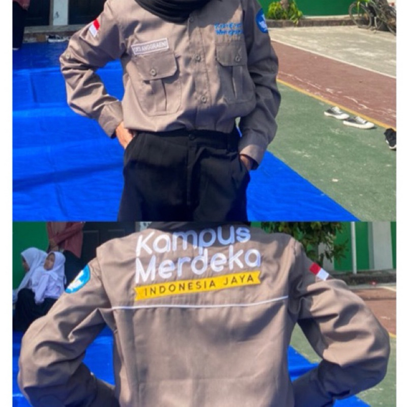 Jual kemeja pdh kampus mengajar | Shopee Indonesia