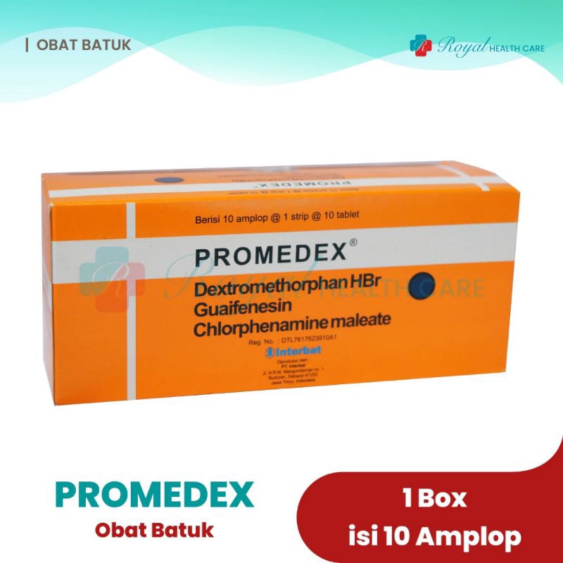 Jual obat batuk promedex tablet box original | Shopee Indonesia