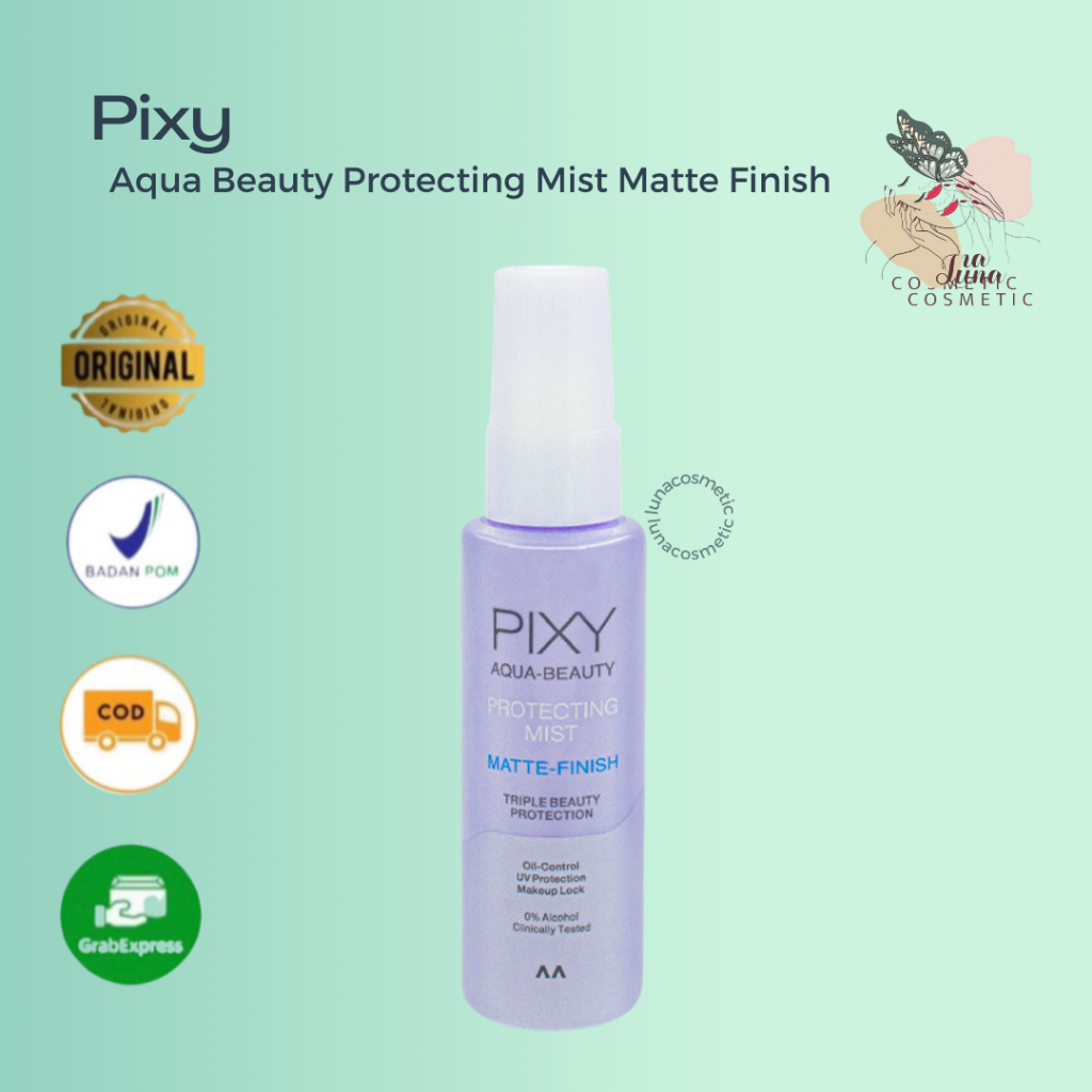 Jual PIXY Aqua Beauty Protecting Mist Matte Finish | Shopee Indonesia