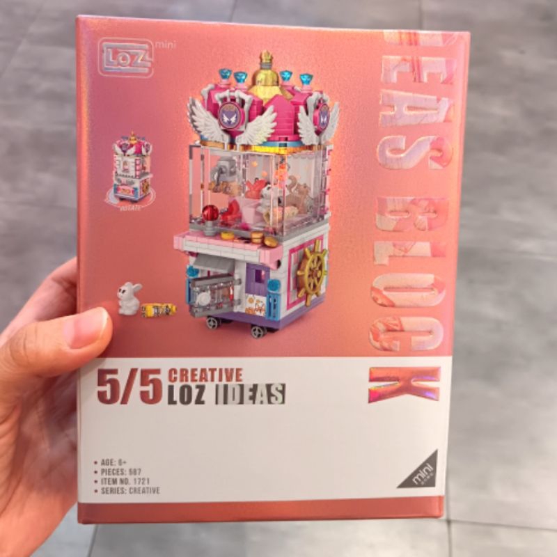 Jual BRICK LOZ STREET MINI CARNAVAL CLAW CRANE MACHINE | Shopee Indonesia