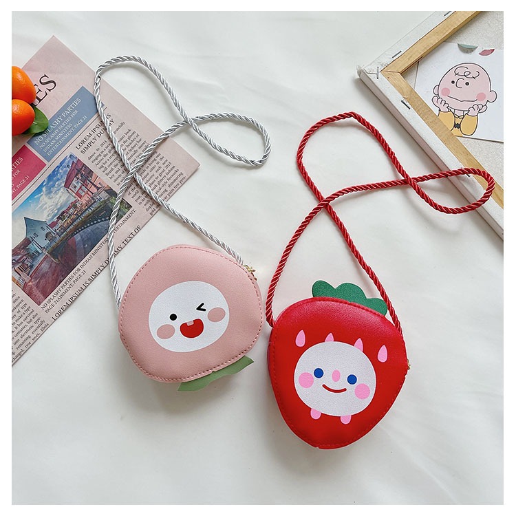 Jual Tas MINI Unik Lucu Bentuk Buah Tas Anak Perempuan IMPORT Warna ...