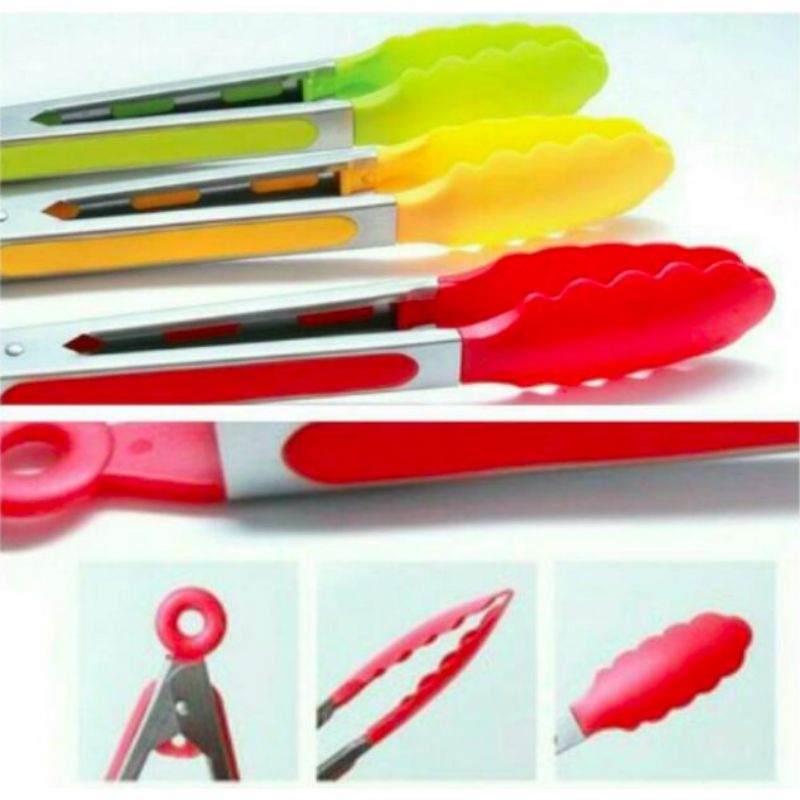 Jual Penjepit Capit Jepit Makanan Kue Gorengan Panggangan Grill BBQ ...