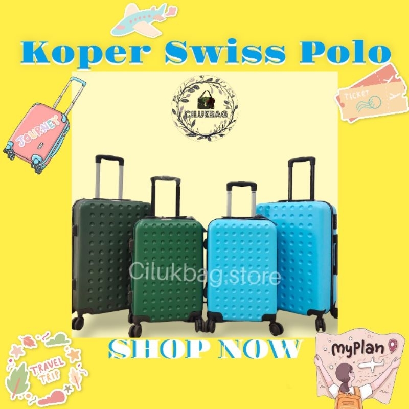 Jual Swiss Polo 24 inc New Model (Size Bagasi, Koper Travel Umroh ...