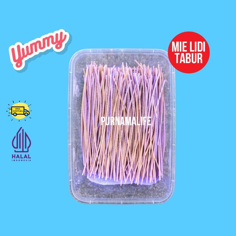 Jual MIE LIDI COKLAT LUMER MANIS ANEKA RASA PREMIUM KEMASAN BOX 500 ML ...