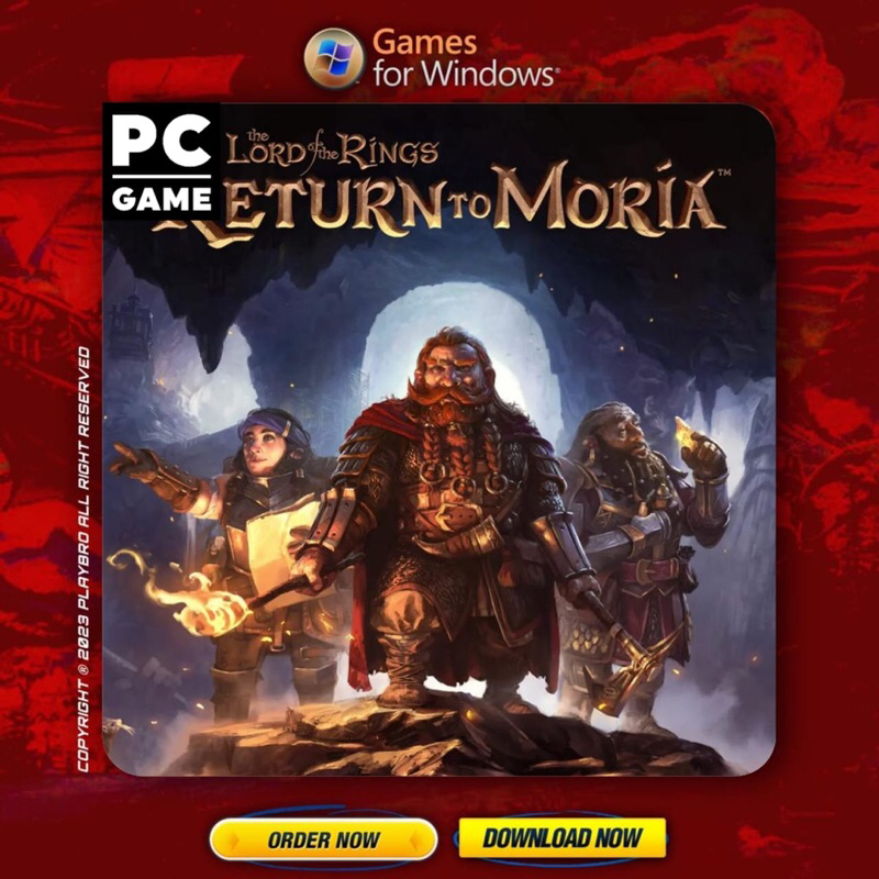 Jual The Lord of the Rings Return to Moria - Game PC/Laptop (Download ...