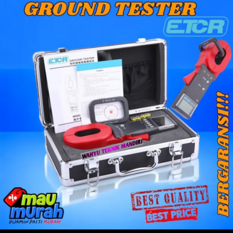 Jual ETCR2100A+ Clamp Earth Resistanc Tester ETCR 2100A Ground Meter ...