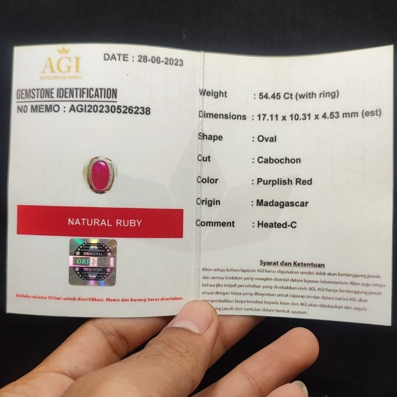Jual BATU RUBY OPAL JUMBO ASLI NATURAL BERSERTIFIKAT TOP QUALITY ...