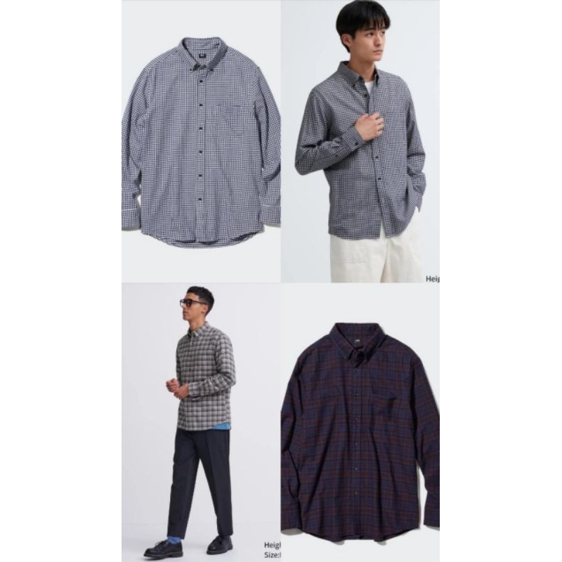 Jual FLANNEL UNIQLO BARANG BARU | Shopee Indonesia