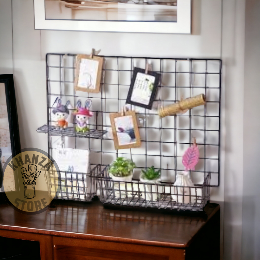 Jual HIJANG 52x35 wall grid hiasan dinding panjang dekorasi kamar ...