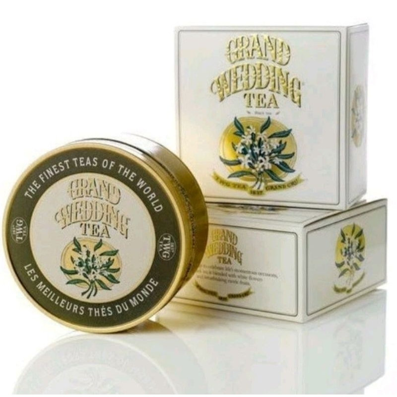 Jual TWG Tea Grand Wedding Tea Loose Tea Caviar Tin 100g Daun Teh dalam ...