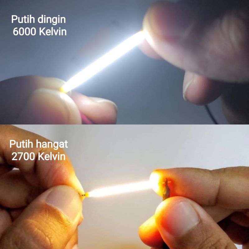 Jual 5 pcs Lampu Filamen LED DC 3V 38 mm | Shopee Indonesia