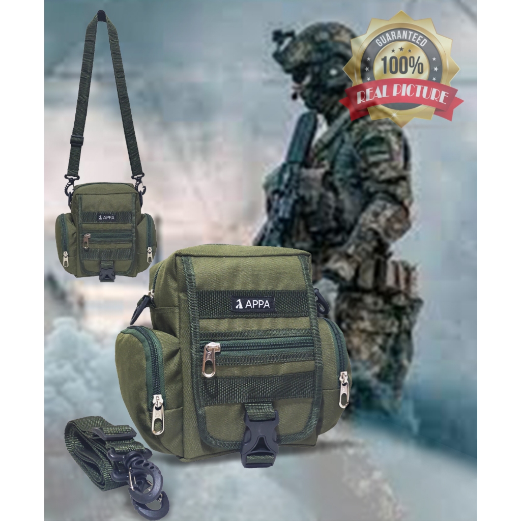 Jual Tas Slempang Bahu Tactical Armay Tas Olahraga Militer AP7048 LASER ...