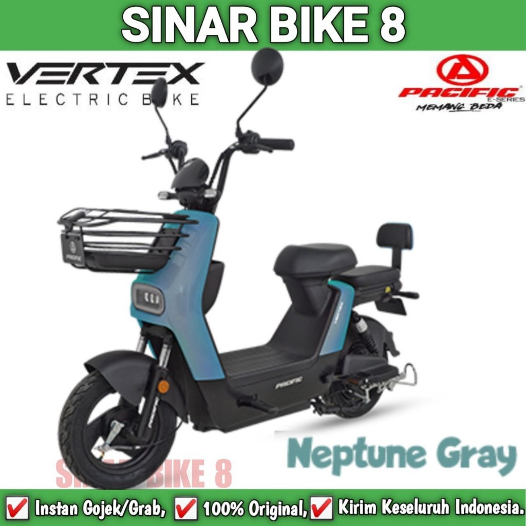 Jual Sepeda Listrik Electric E Bike PACIFIC VERTEX 650 Watt | Shopee ...
