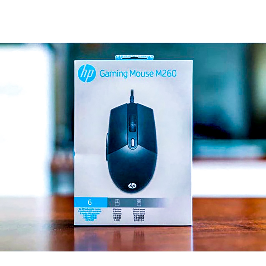 Jual Mouse Gaming HP M260 - 6400DPI RGB Driver Macro Software - Black ...
