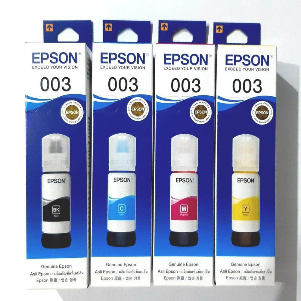 Jual Tinta EPSON 003 Original untuk Printer seri L3110 L1110 L3150 ...