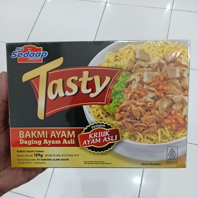 Jual Mahbubah - Mie Sedaap Instant Tasty 124 g Bakmi Ayam Instan ...