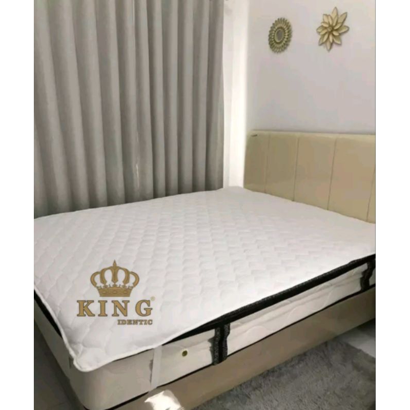 Jual King Identic Matras Protector 160 X 200 | Shopee Indonesia