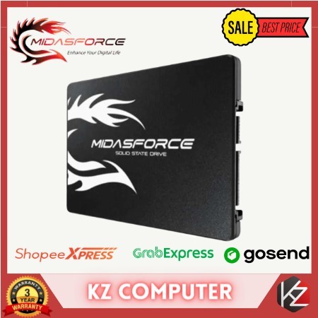 Jual SSD 256GB MIDAS FORCE SUPER LIGHTNING SATA 3 6GB/s | Shopee Indonesia