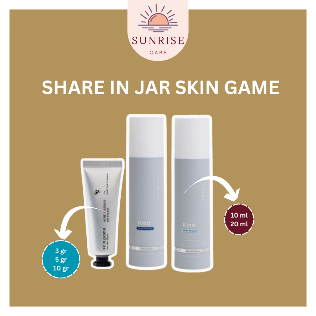 Jual Skin Game Acne Warrior Acne Treatment / Kind Cream Watery ...