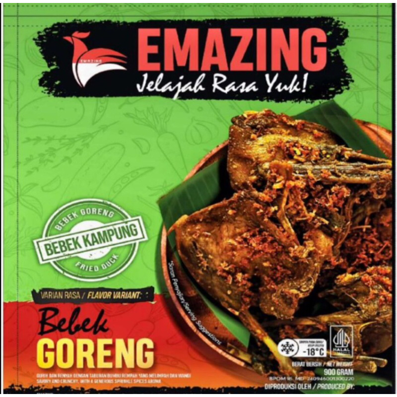 Jual Emazing ayam dan bebek goreng frozen | Shopee Indonesia