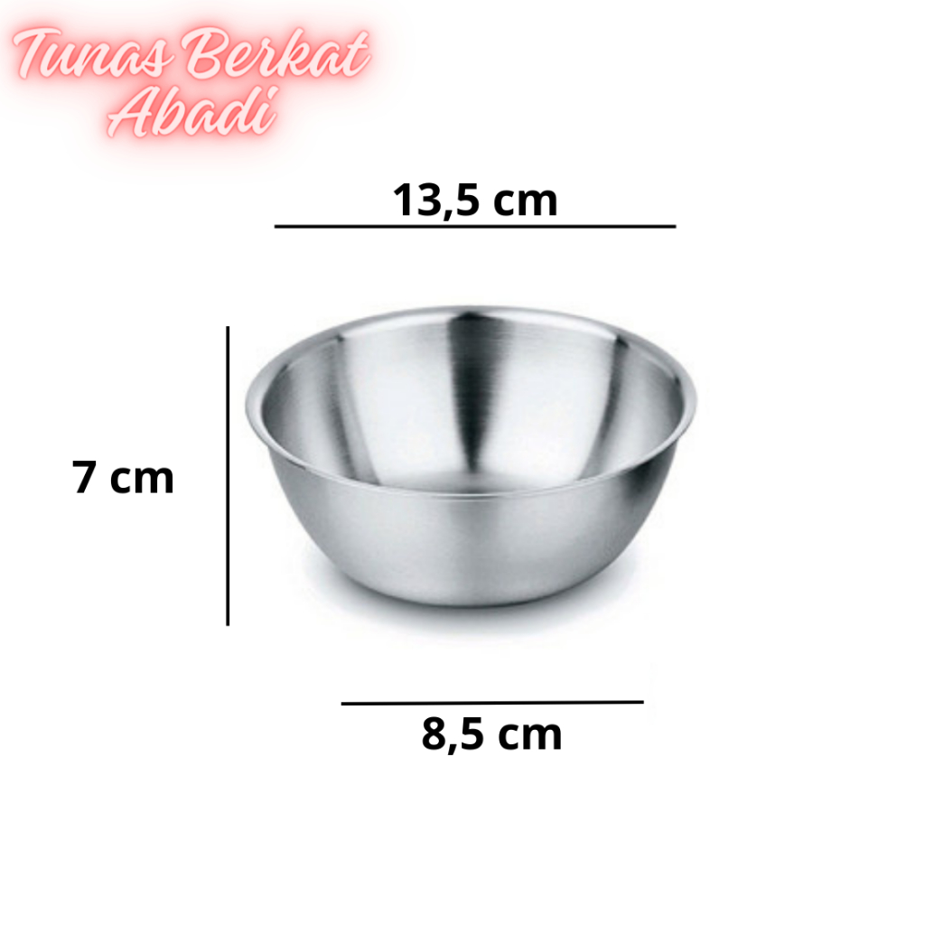 Jual Mangkuk stainless steel / Stainless Bowl | Shopee Indonesia