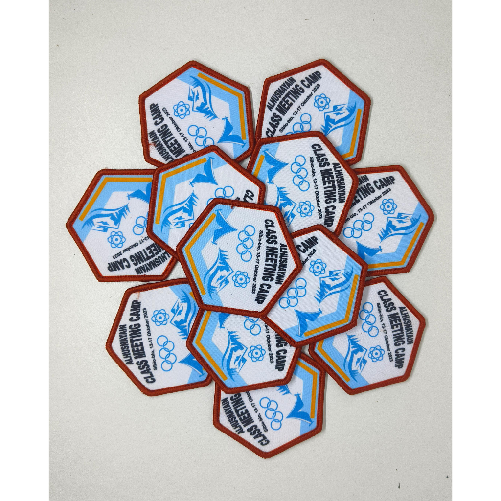 Jual PATCH/EMBLEM SUBLIMASI CUSTOM | Shopee Indonesia