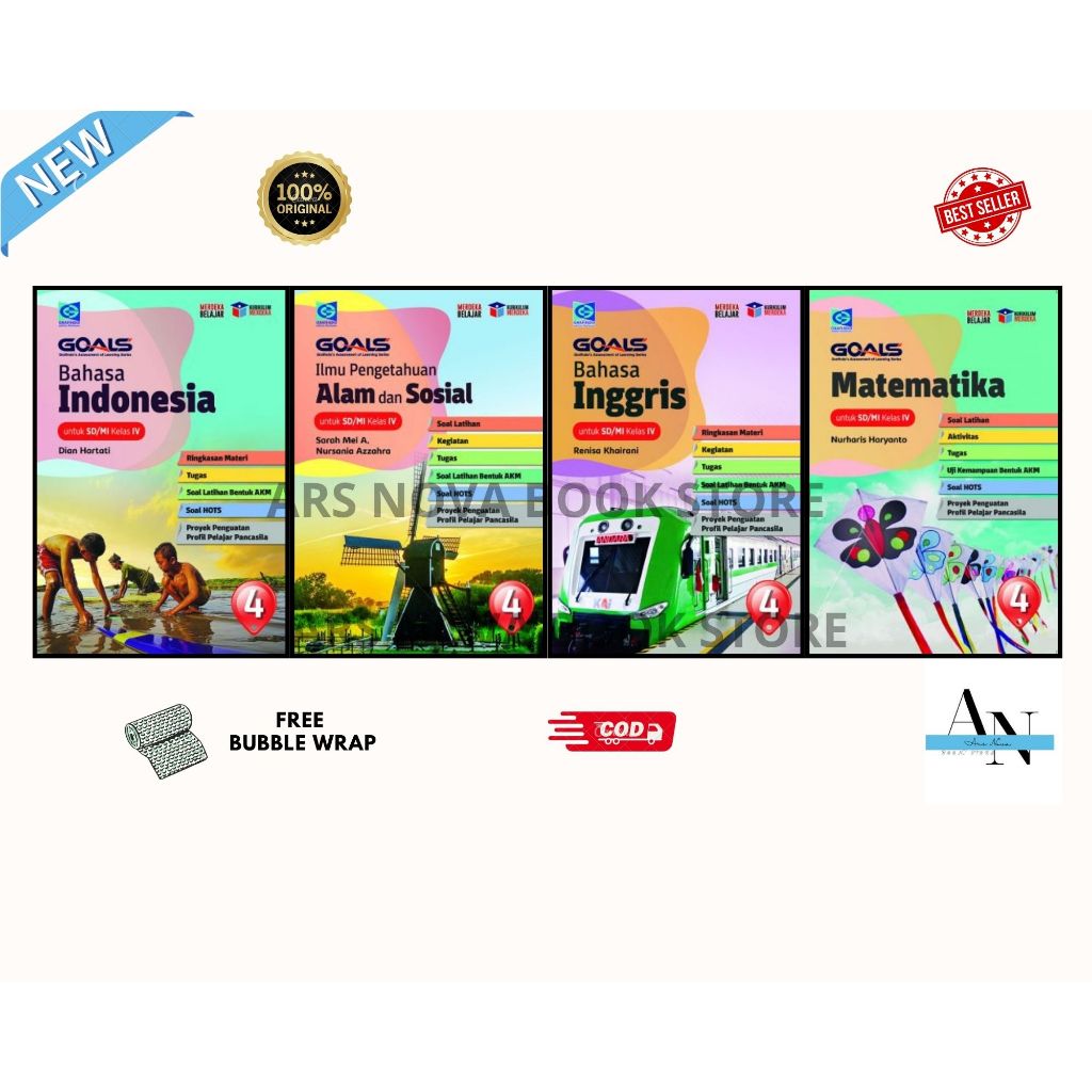 Jual GOALS BUKU SOAL LATIHAN KELAS 4 SD/MI KURIKULUM MERDEKA - GRAFINDO ... Jual GOALS BUKU SOAL LATIHAN KELAS 4 SD/MI KURIKULUM MERDEKA - GRAFINDO ...