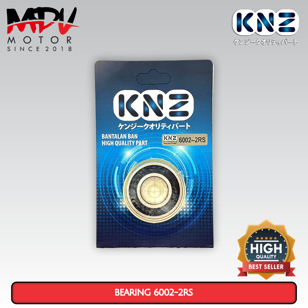 Jual BEARING 6002-2RS (POLOS) (KNZ) | Shopee Indonesia