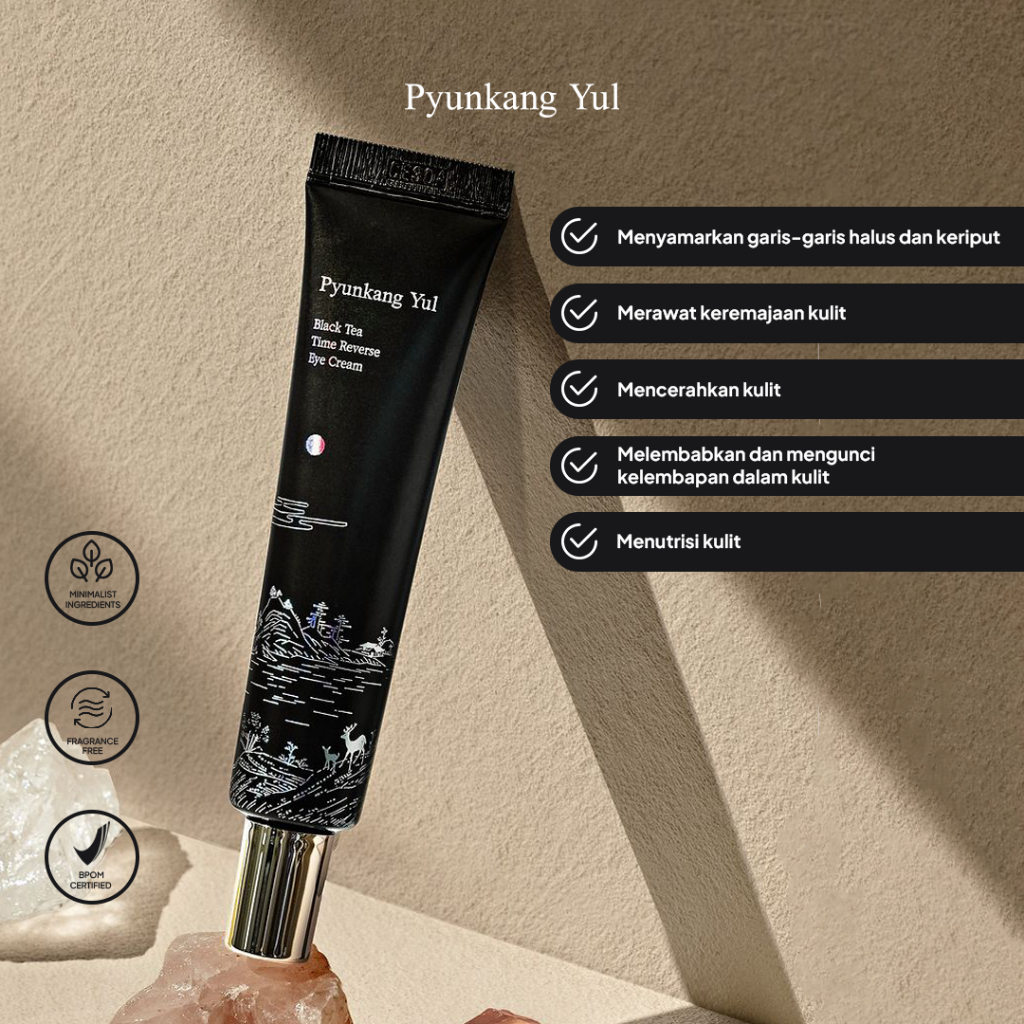 Jual PYUNKANG YUL Black Tea Time Reverse Eye Cream 25ml | Shopee Indonesia