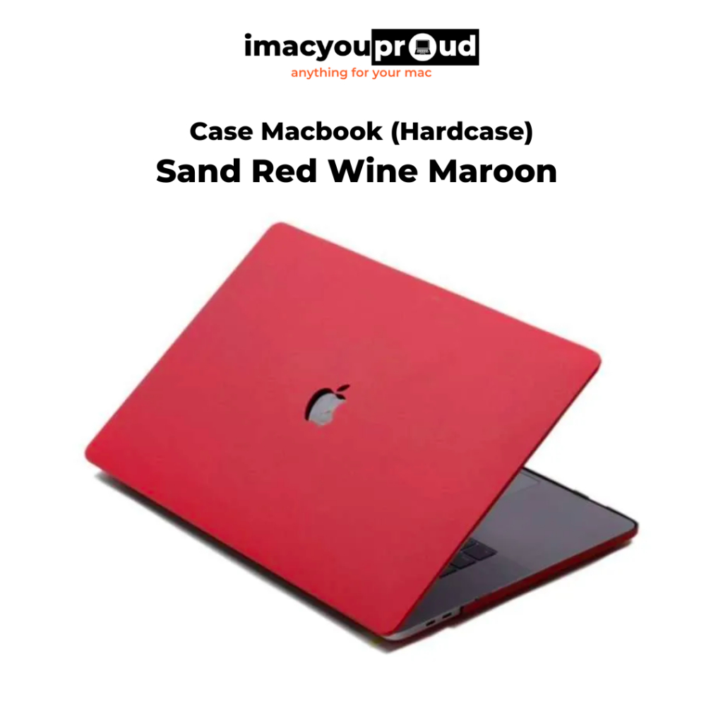Jual MACBOOK CASE SAND RED MAROON NEW AIR PRO TOUCHBAR 11 13 14 15 16 ...