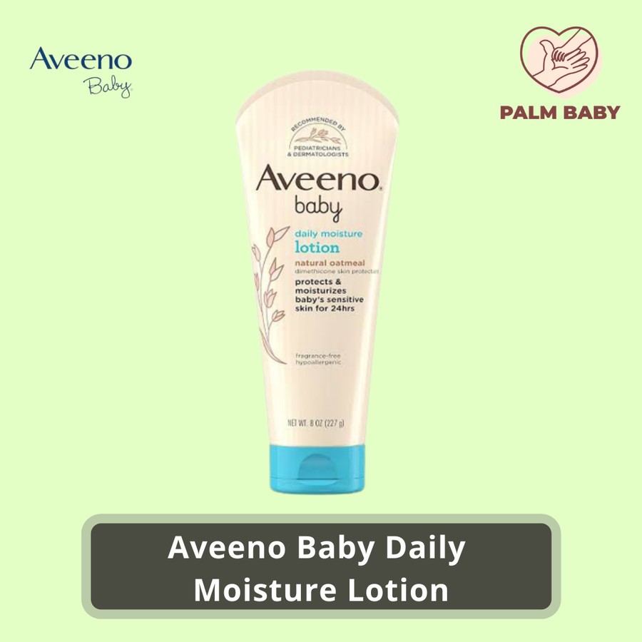 Jual Aveeno Baby Daily Moisture Lotion - Losion Pelembab Bayi 227g | Shopee Indonesia