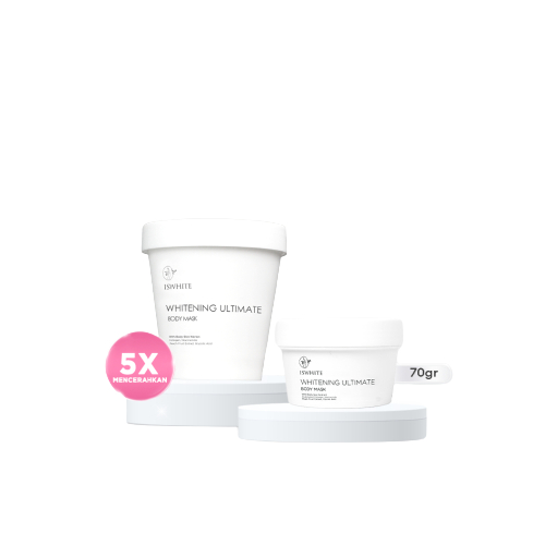 Jual ISWHITE Whitening Ultimate Body Mask Lulur Masker Badan 70 200 gr ...