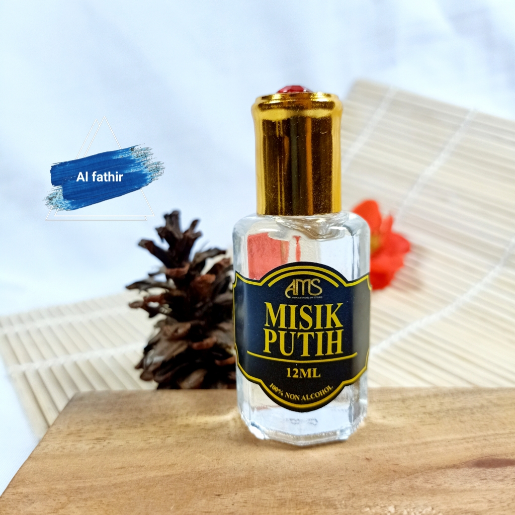 Jual PARFUM MISIK PUTIH ISI 12ML PARFUM SHALAT OLES FULL BIBIT 100% ...