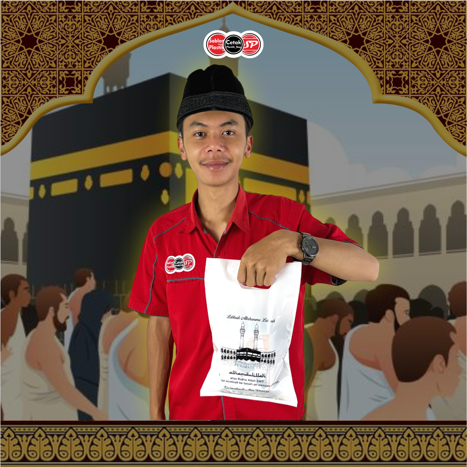 Jual (Isi 50Pcs Size 15 x 22 & 20 x 30cm) Kantong Plastik Ibadah Haji ...