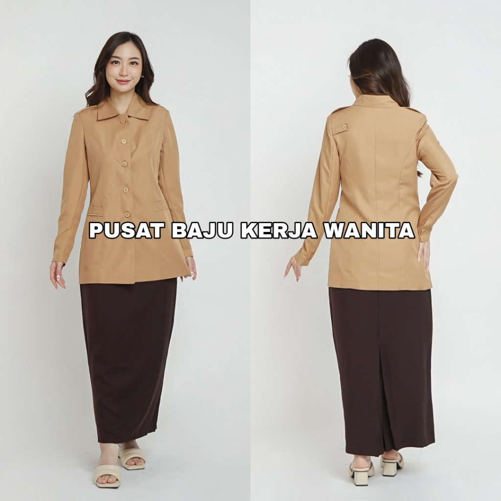 Jual Seragam pemda wanita / Baju pdh pemda / Baju dinas pemda pns ...