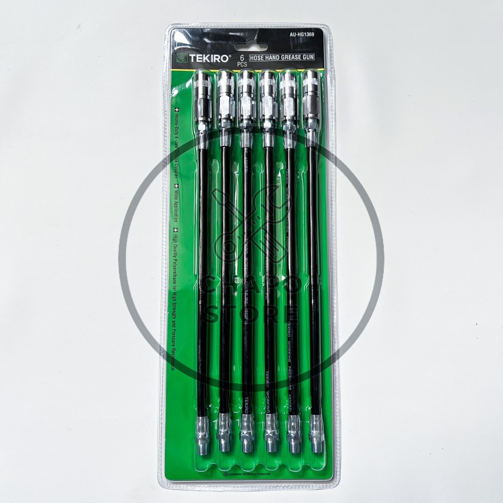 Jual Tekiro selang pompa oli gemuk stempet 1 set hose hand grease gun ...
