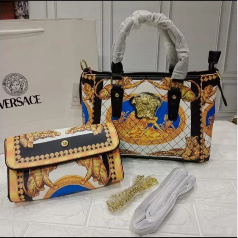 Jual Tas Versace 2 in 1 impor | Shopee Indonesia