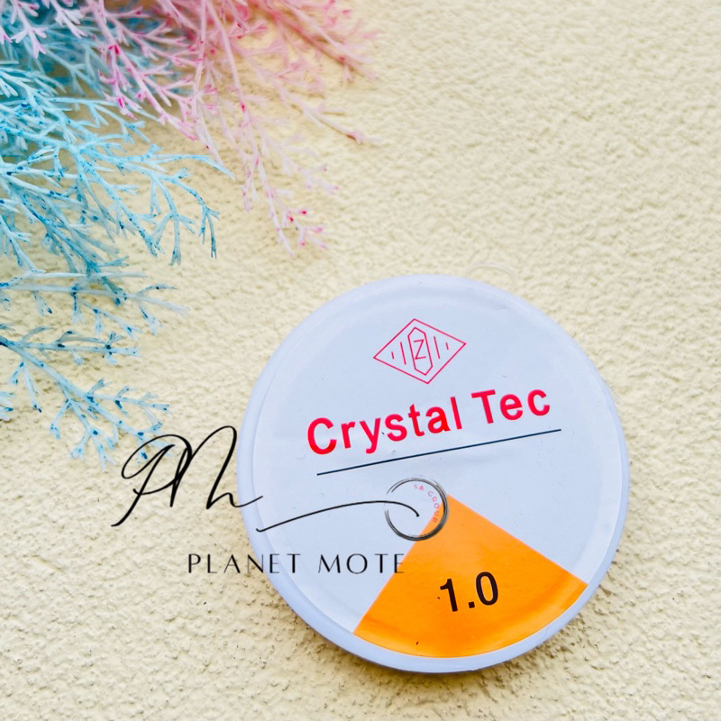 Jual Tali Senar Elastis Crystal Tech 0.6 - 1.0 Bahan Kerajinan Diy | Shopee Indonesia