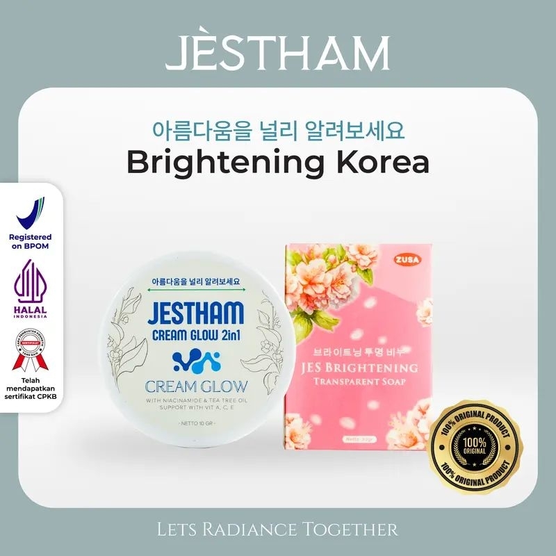 Jual Paket Brightening Korea Jestham | Shopee Indonesia